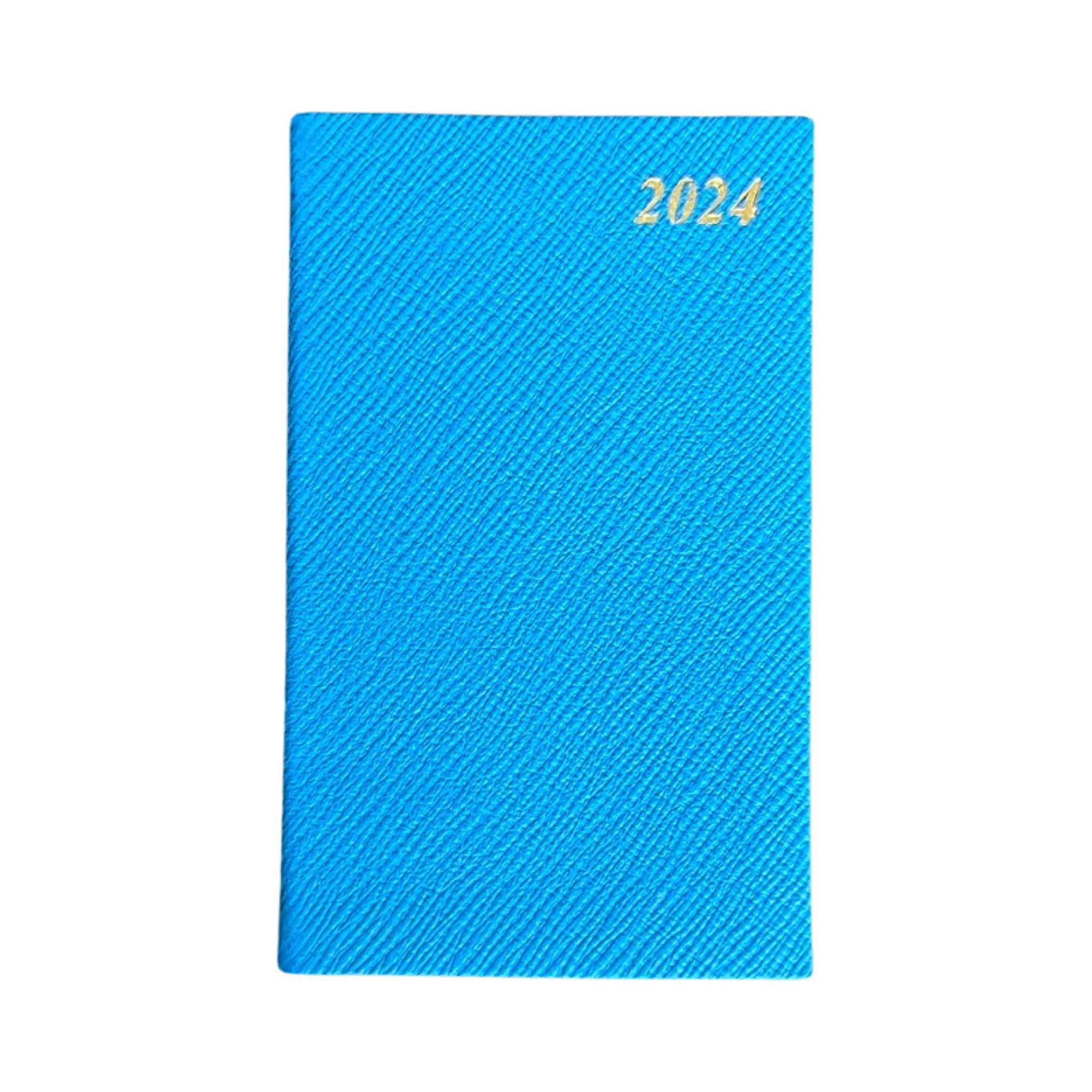 Charing Cross D753L | 2024 Leather Pocket Diary Book, Calendar Planner ...
