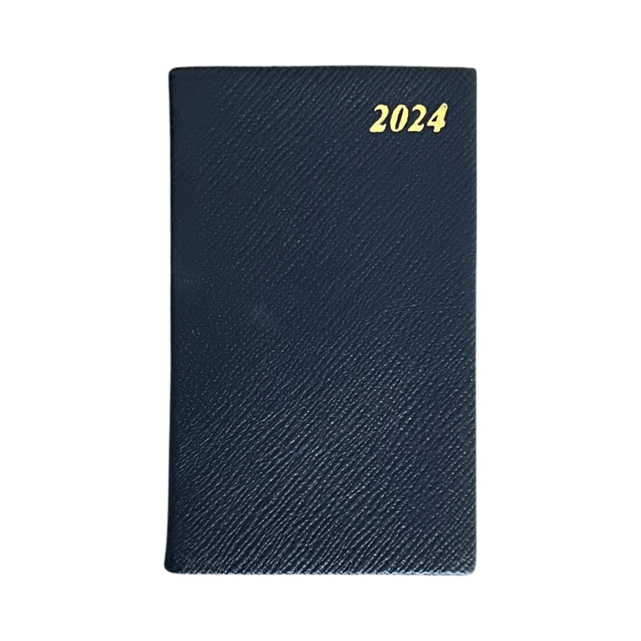 Charing Cross D753L | 2024 Leather Pocket Diary Book, Calendar Planner ...