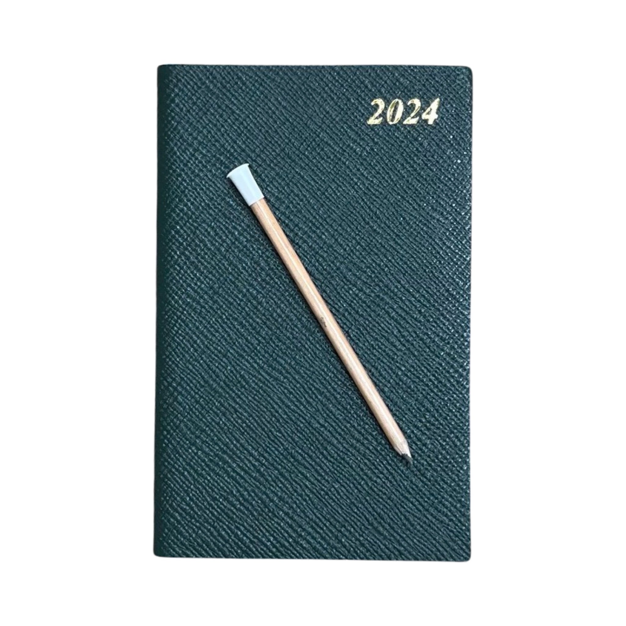 2023 5x3 Leather Pocket Calendar with Pencil | Charing Cross | D753LJ ...