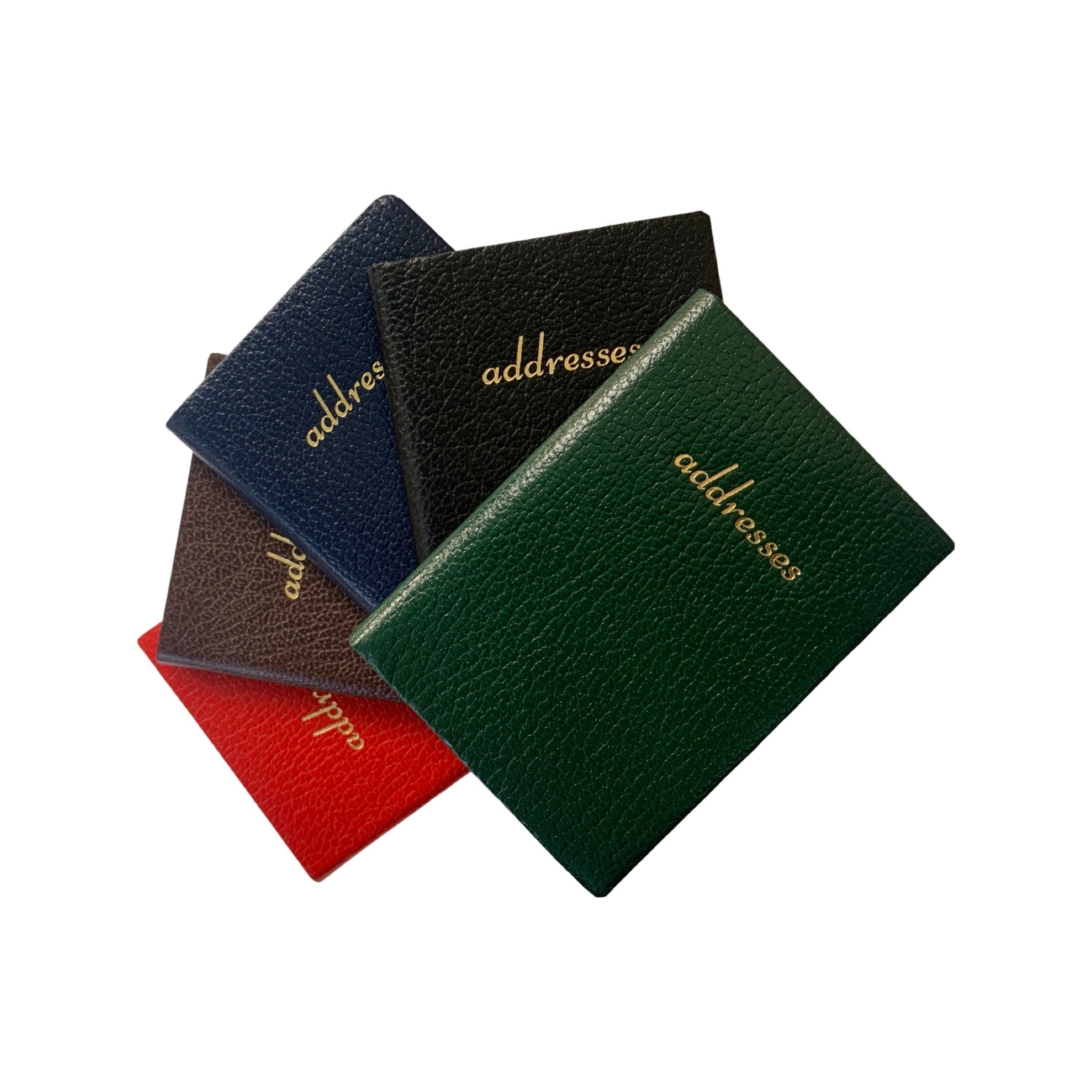 Leather Address Book | Pocket Size | Charing Cross | Tiny Luxury ...