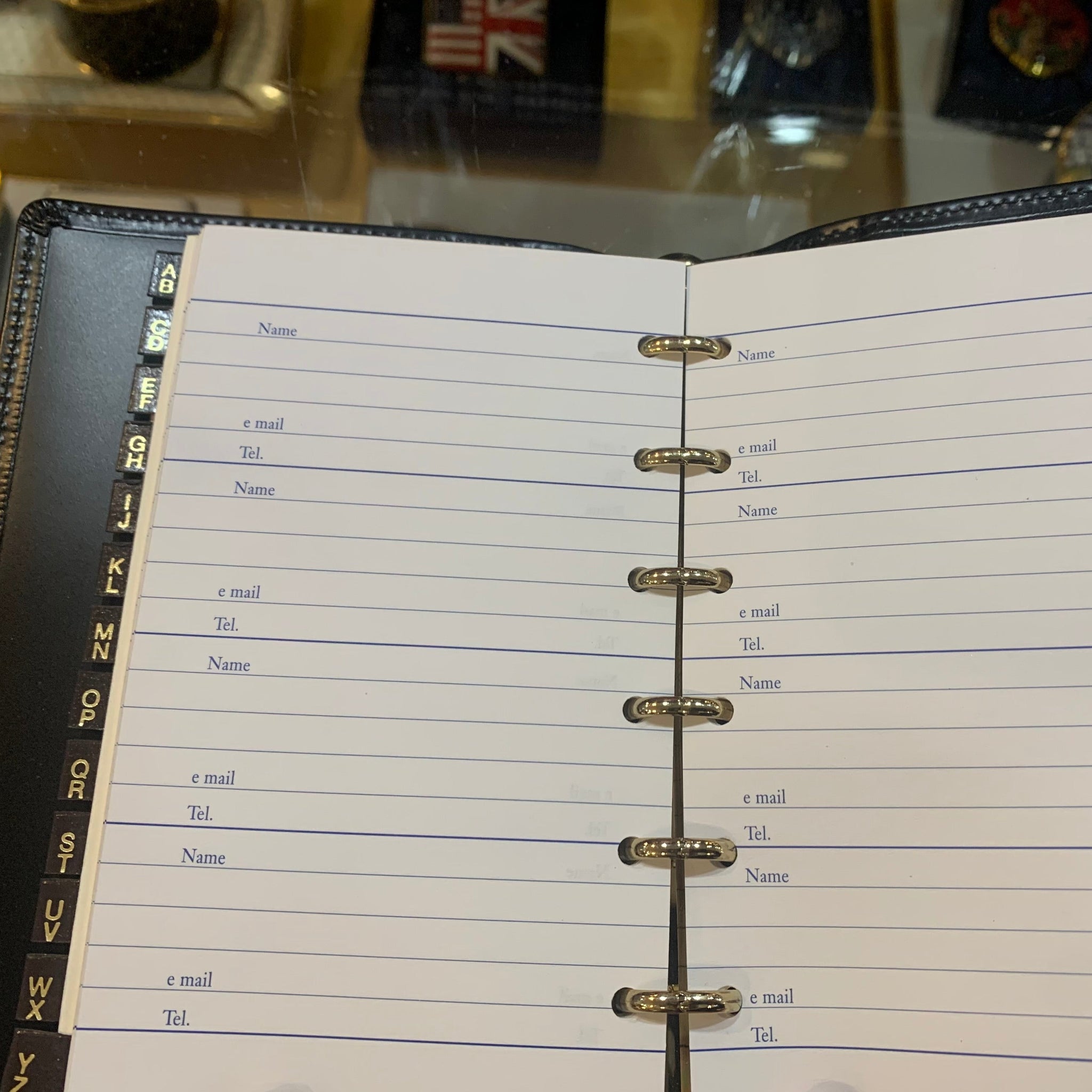 Leather Address Book | Charing Cross – CHARING CROSS & Co.